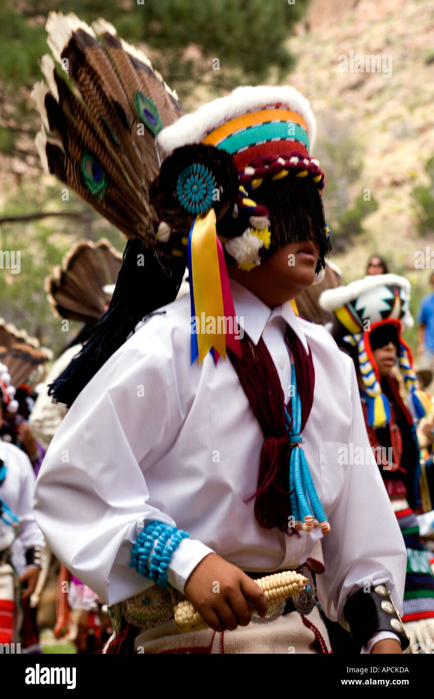 Zuni pueblo dancers preforming traditional dances hi-res stock ...
