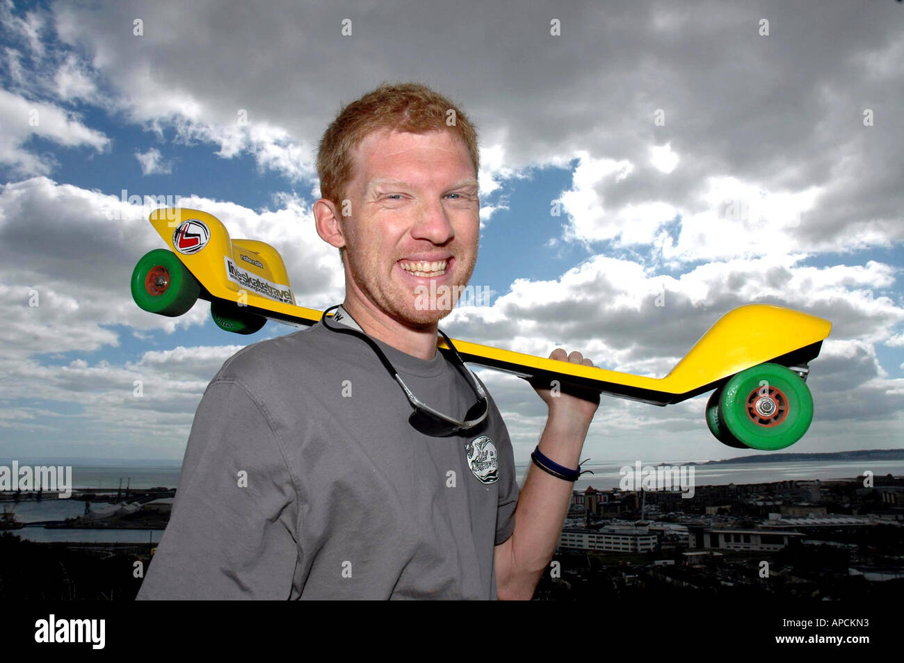 Dave Cornthwaite from Swansea who is undertaking a record breaking ...