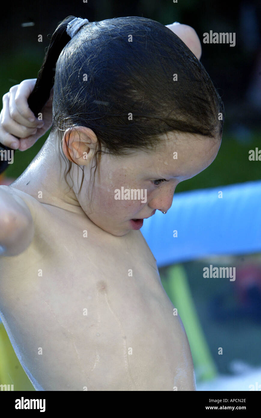 Wringing out water hi-res stock photography and images - Alamy