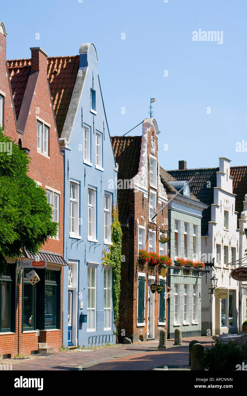 Historic old town, Leer, Eastern Frisia, Germany Stock Photo - Alamy