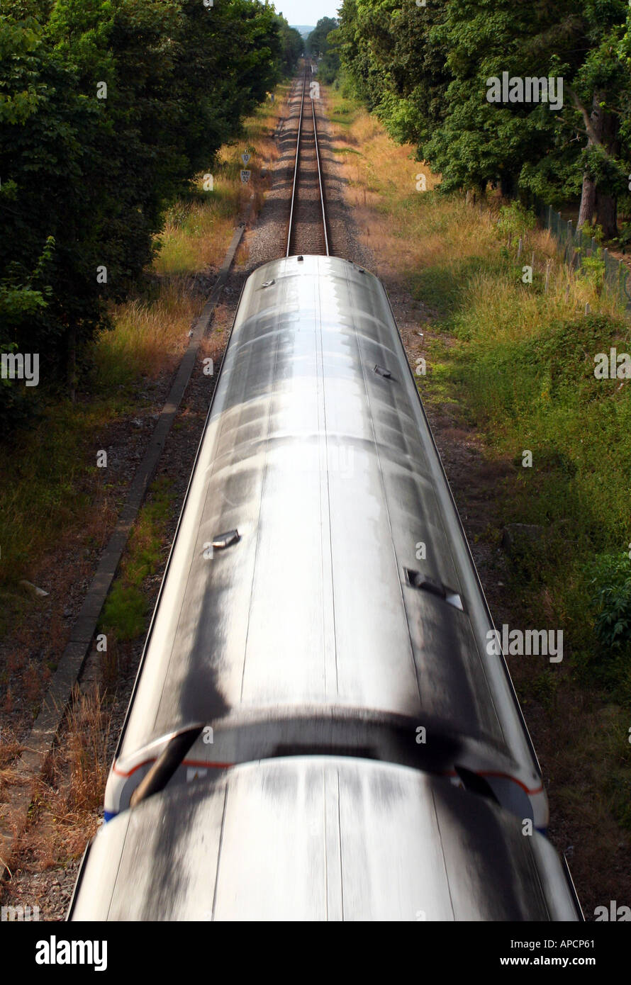 Photo of Thames train on Twyford Henley line Stock Photo - Alamy