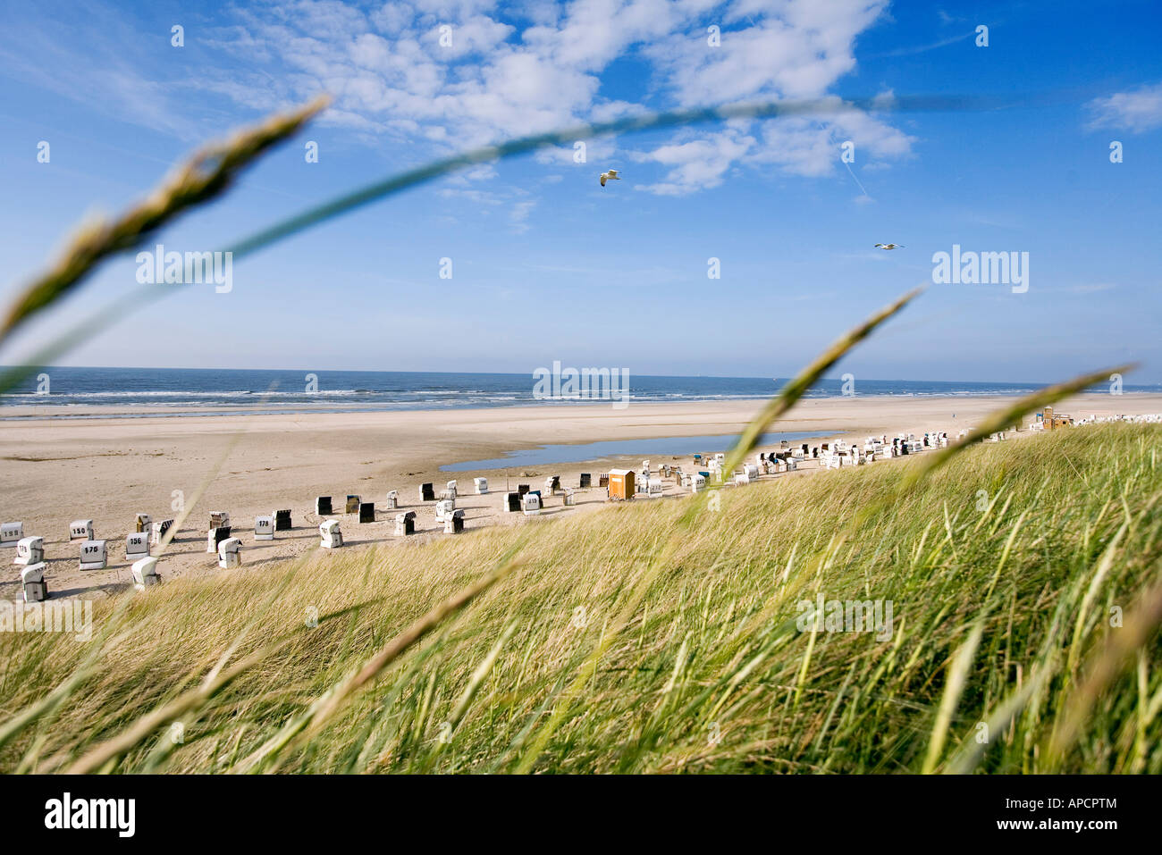 Spiekeroog Island, Eastern Frisian Islands, Germany Stock Photo - Alamy
