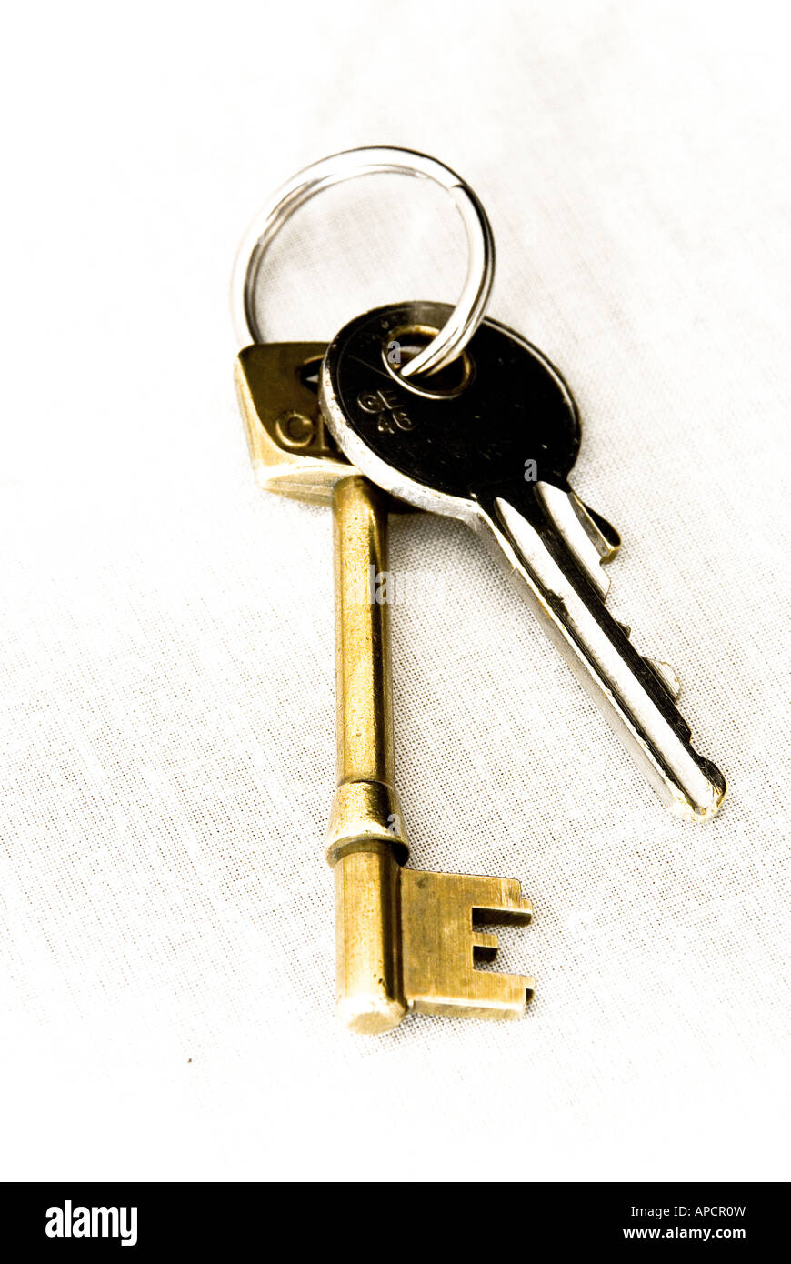 A set of Keys Cut out cutout Stock Photo - Alamy