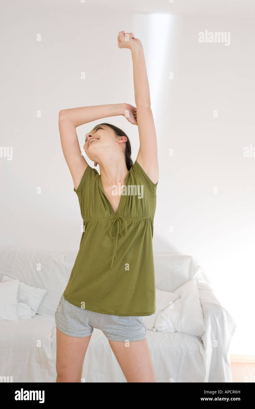 Streching hand hi-res stock photography and images - Alamy