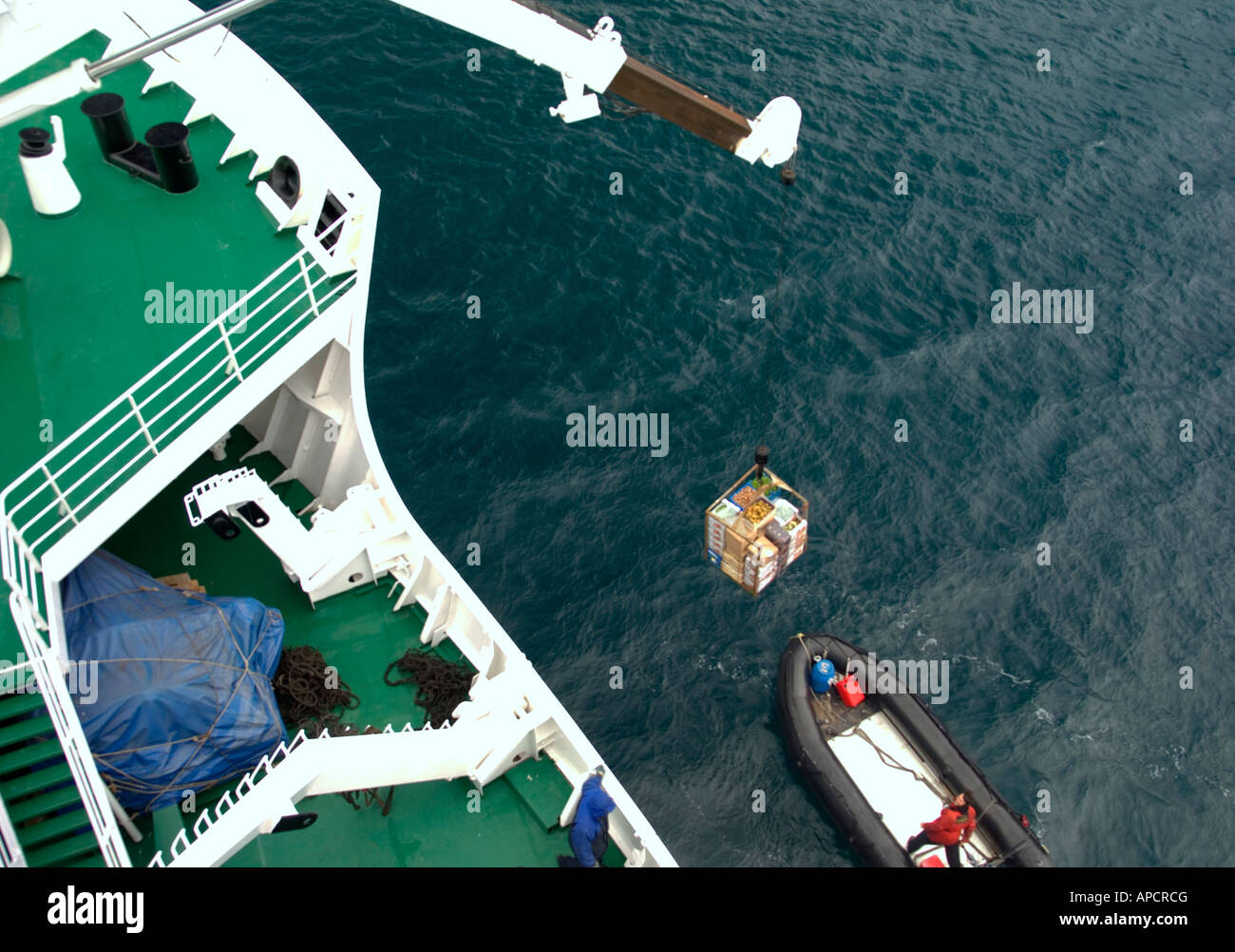 Ship provisions loading hi-res stock photography and images - Alamy