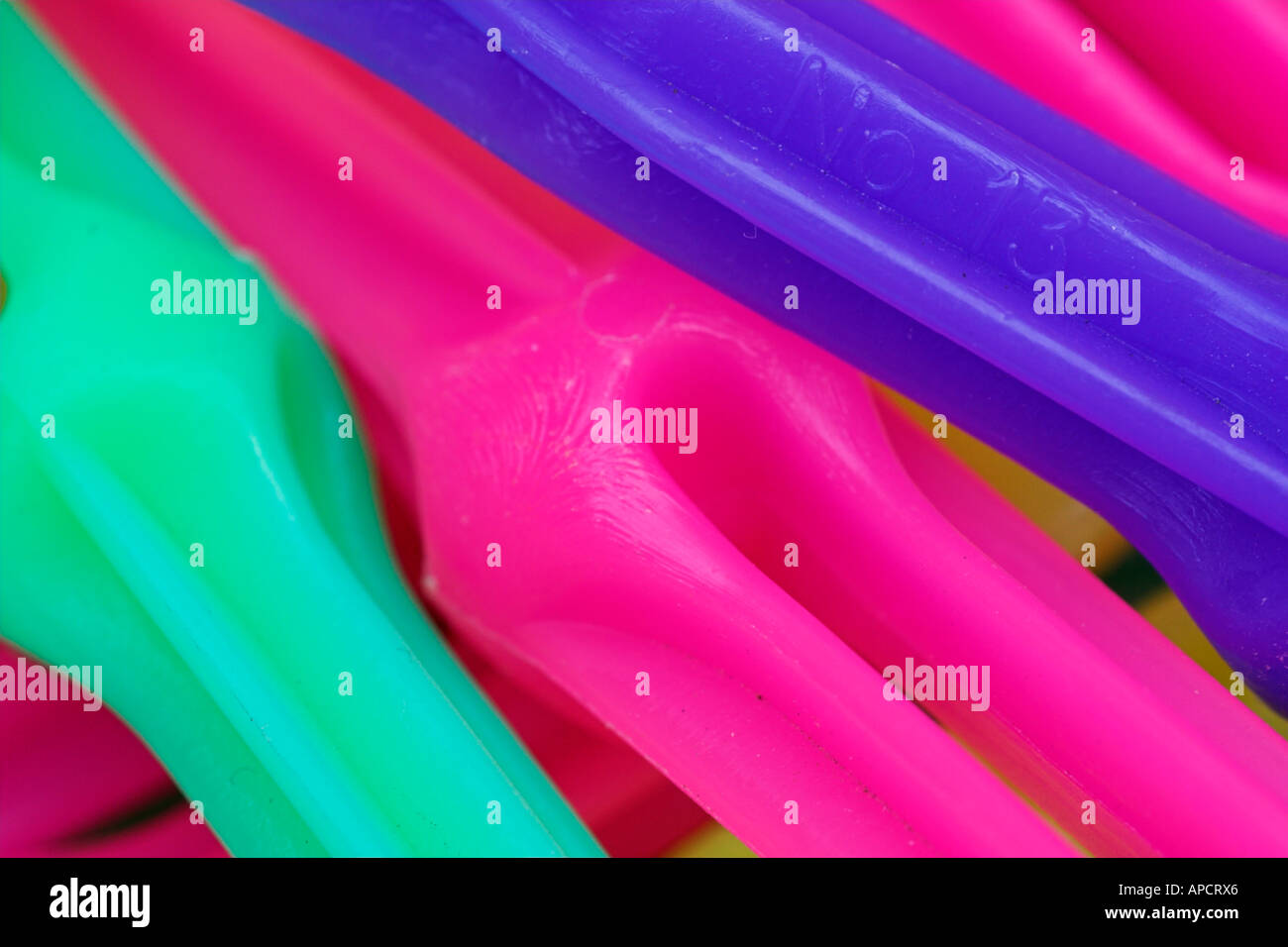 Pink plastic clothes pegs hi-res stock photography and images - Alamy