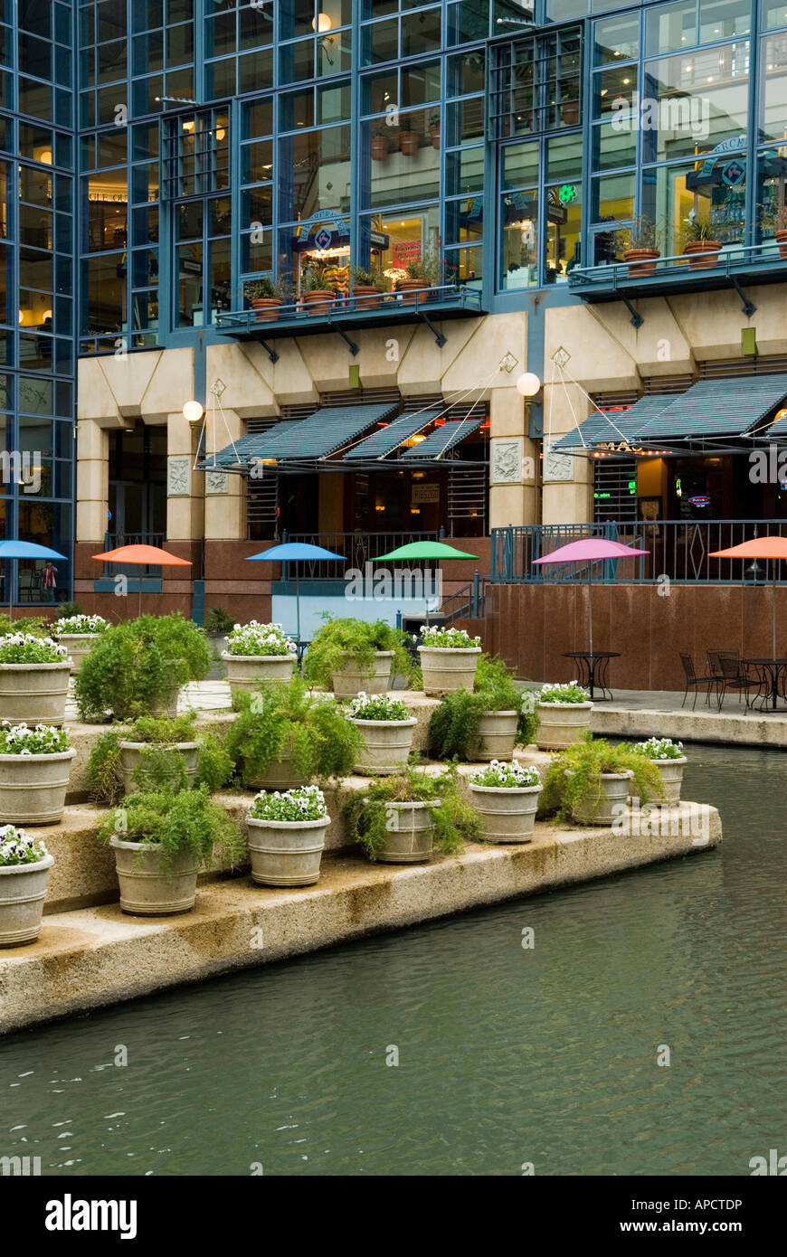 The San Antonio Riverwalk provides a pleasant place to stroll shop and ...
