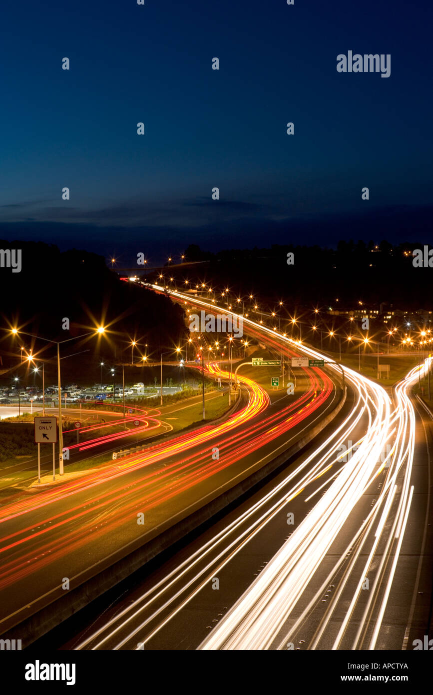 Motorway Traffic Albany Park Ride Station North Shore Auckland New ...