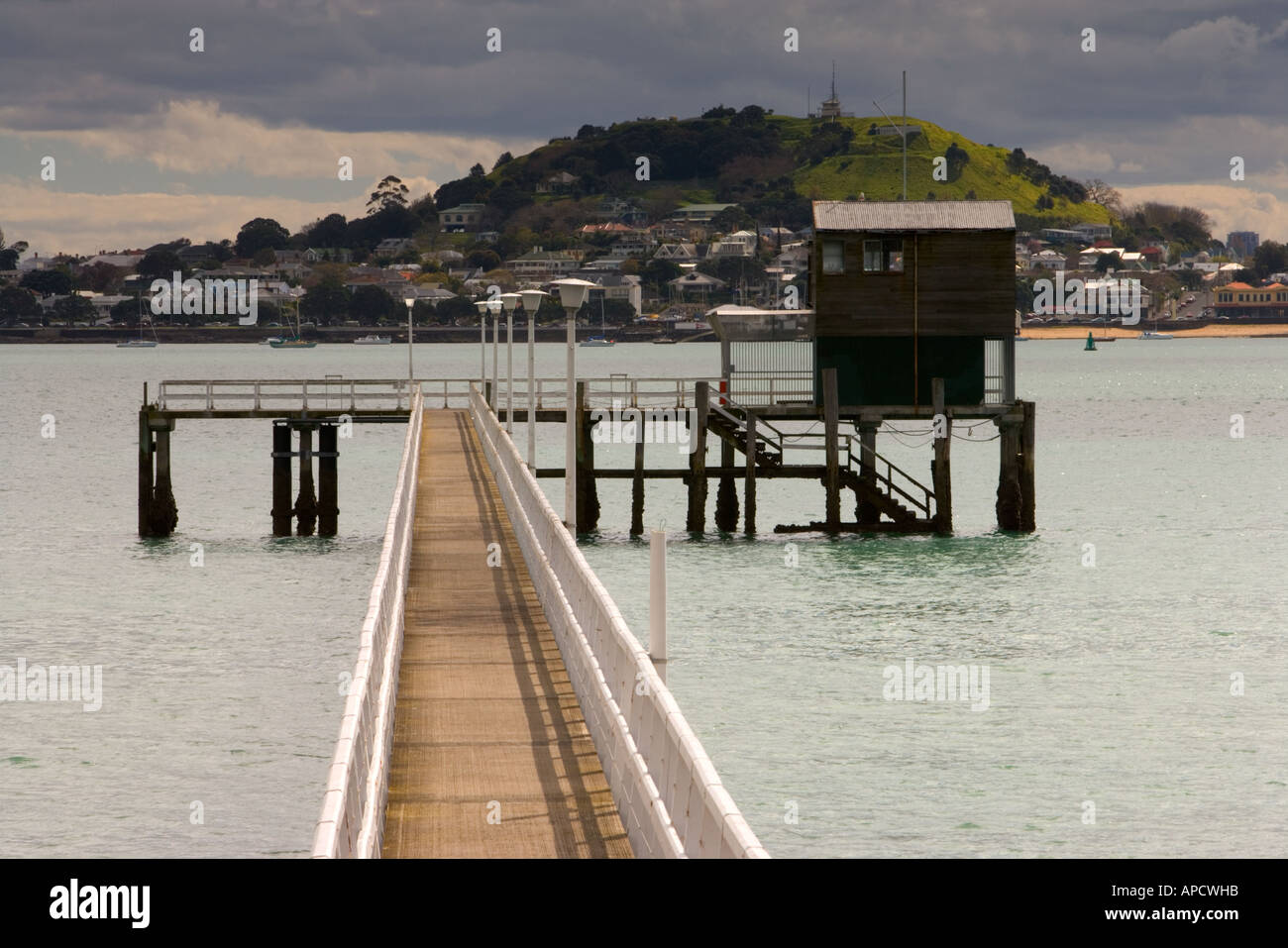 Orakei Wharf Mission Bay Auckland New Zealand Stock Photo - Alamy