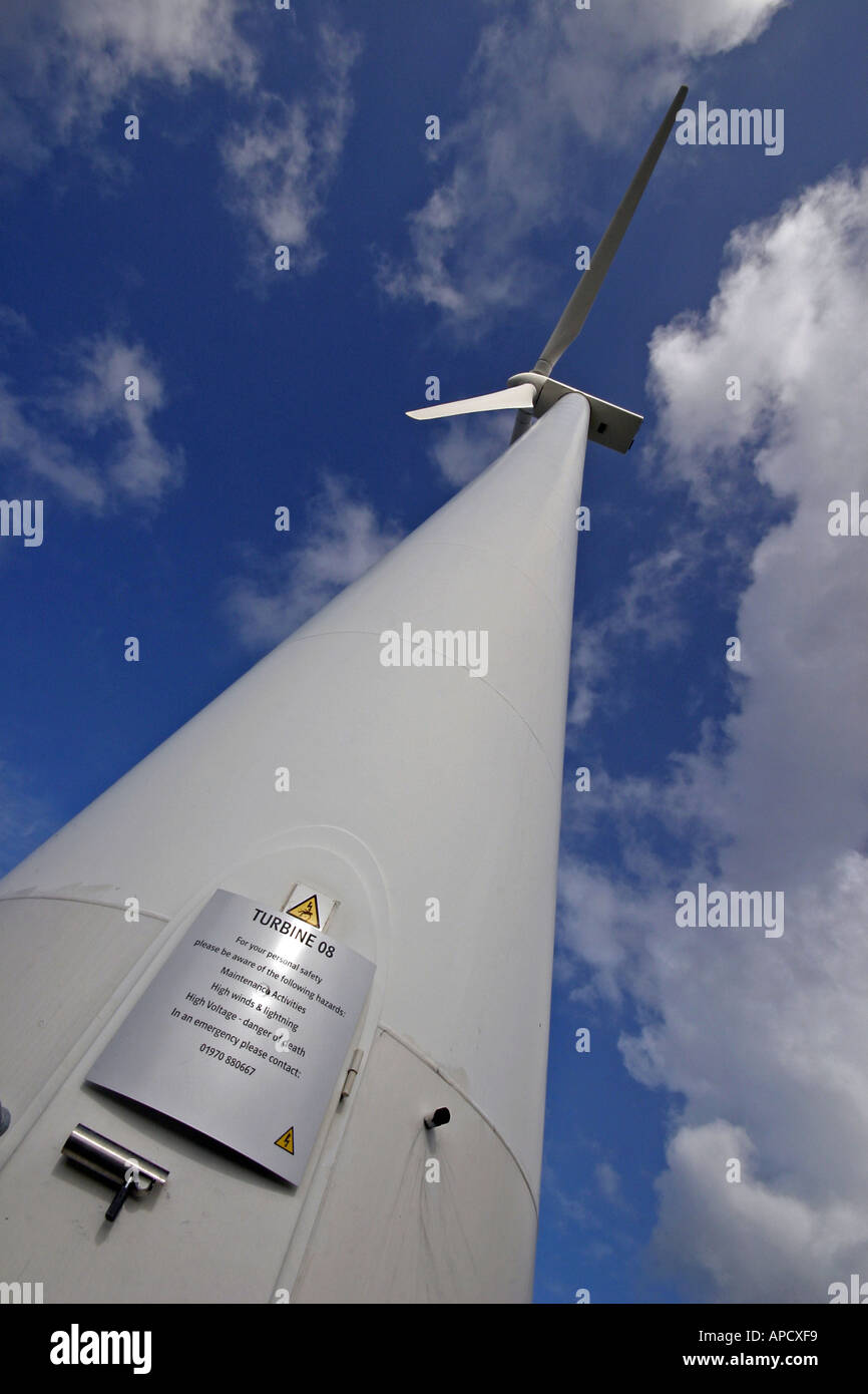 wind turbine workington cumbria Stock Photo - Alamy