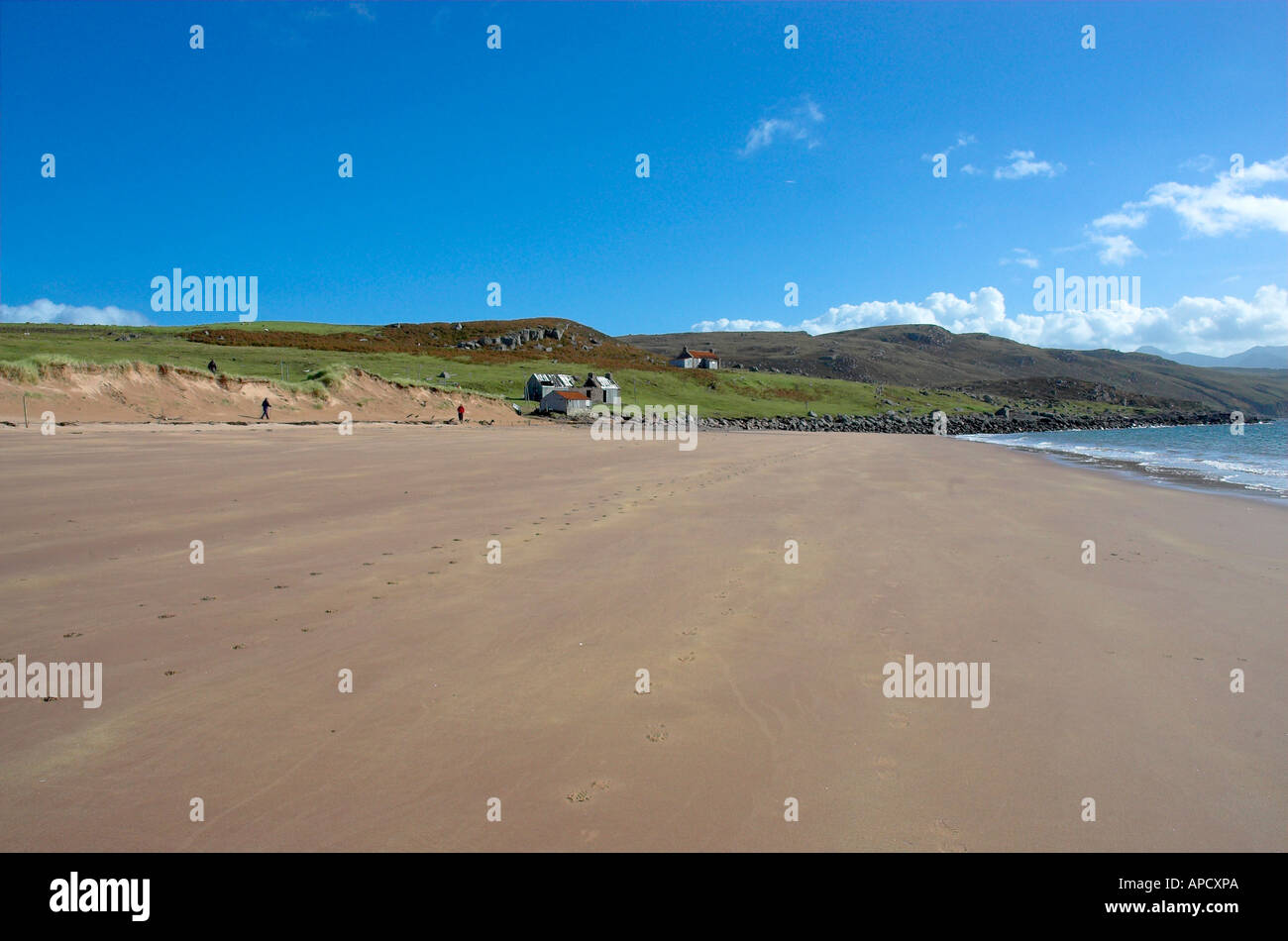 Redpoint Beach nr Opinan Highland Ross & Cromarty Stock Photo - Alamy