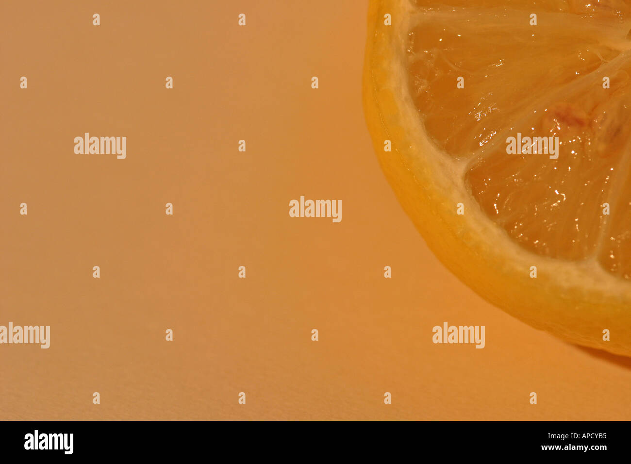 slice of a lemon Stock Photo - Alamy