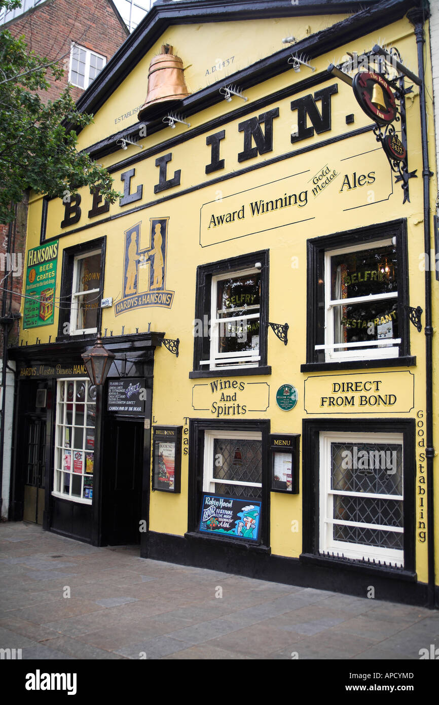 Bell Inn Nottingham England Stock Photo - Alamy