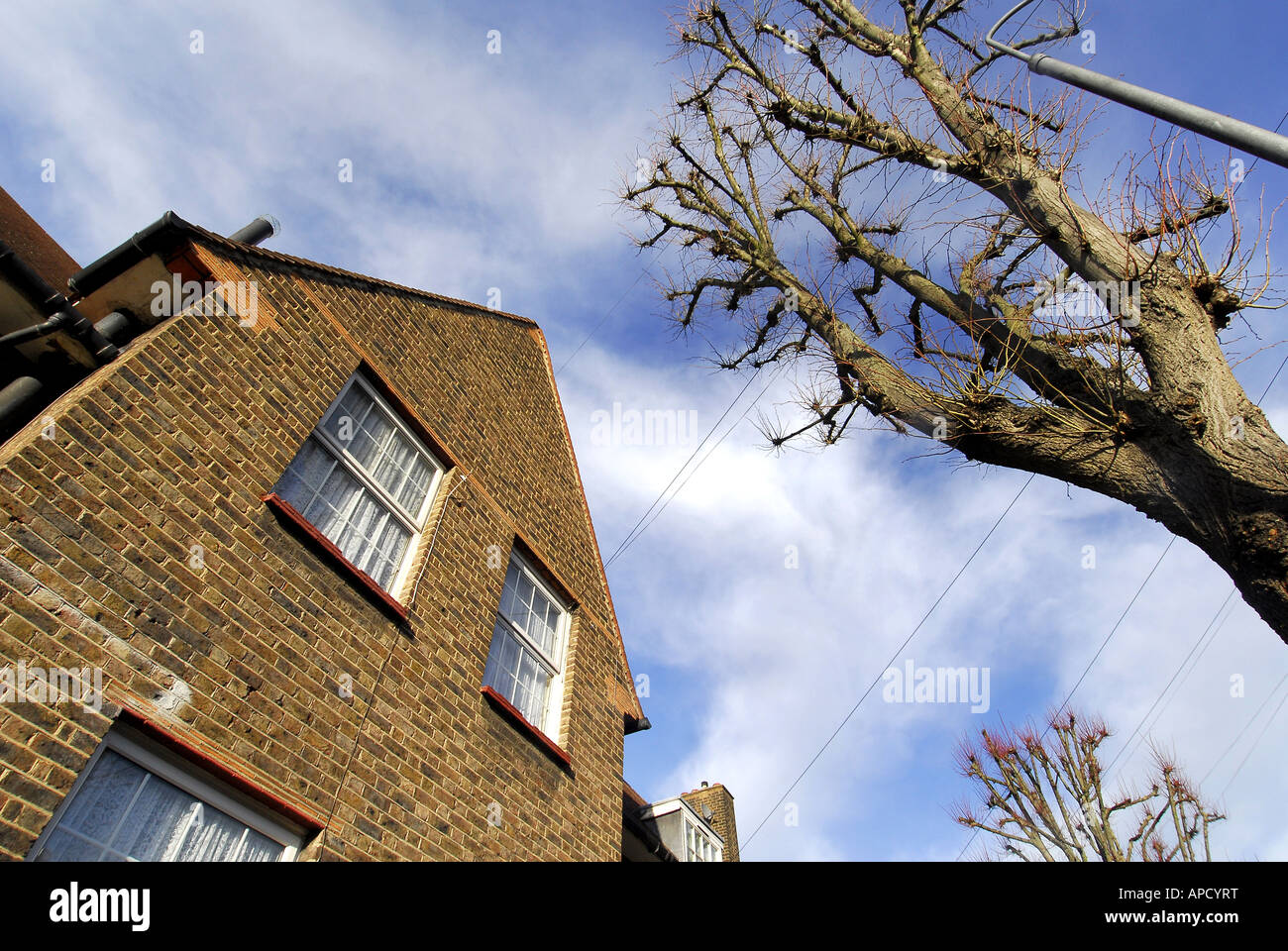 Generic housing in East Acton London United Kingdom on Wednesday 16th ...