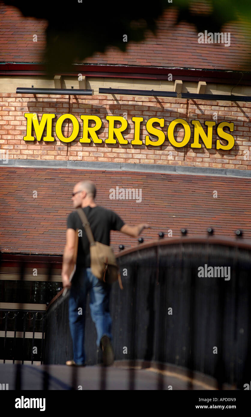 Morrisons supermarket picture from Taunton Somerset Stock Photo - Alamy