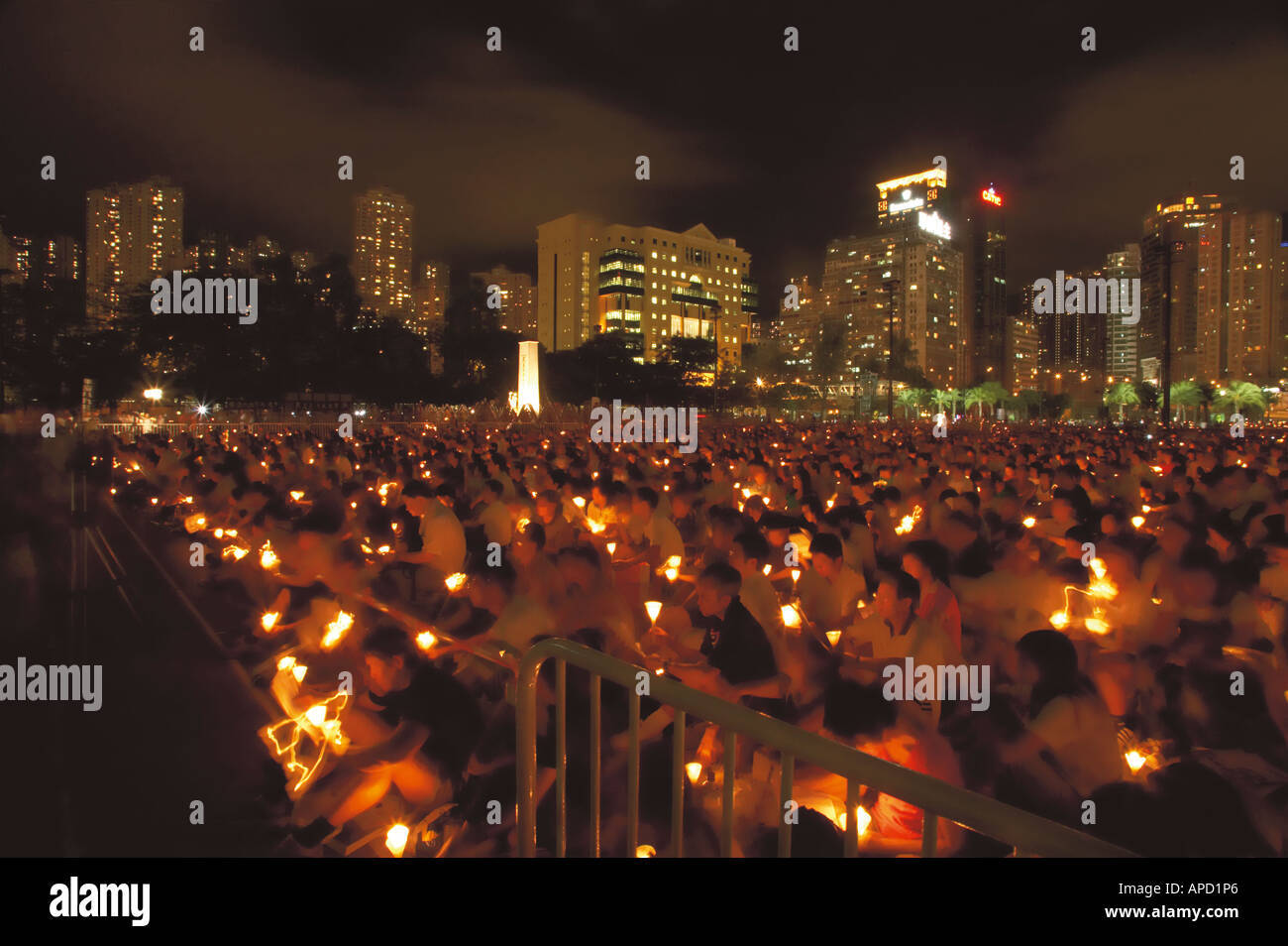 Memorial of the 6 4 Incident Stock Photo - Alamy
