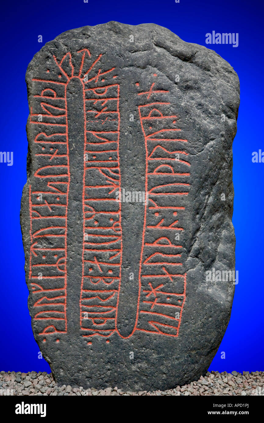 Rune carving hi-res stock photography and images - Alamy