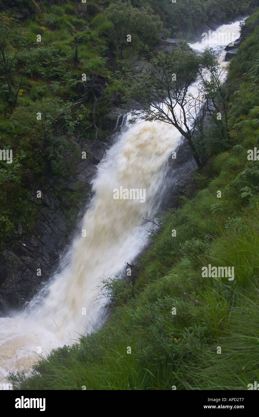 Waterfall on the Garbh Allt Stock Photo - Alamy