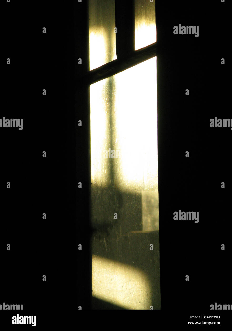 Light through a window of a summer house Stock Photo - Alamy