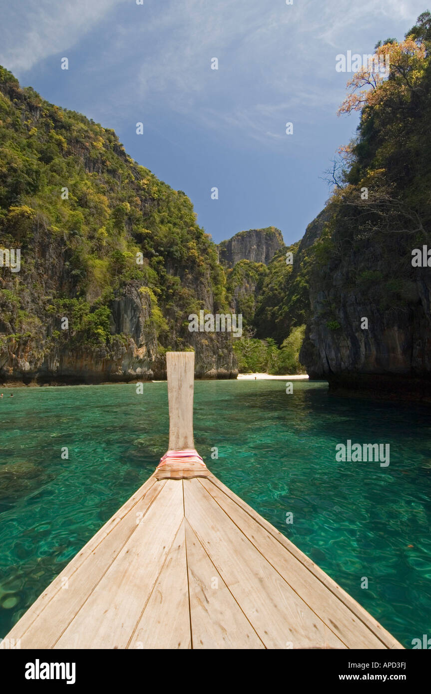 Thailand, Phi Phi Lay Island, Loh Sama Bay Stock Photo - Alamy