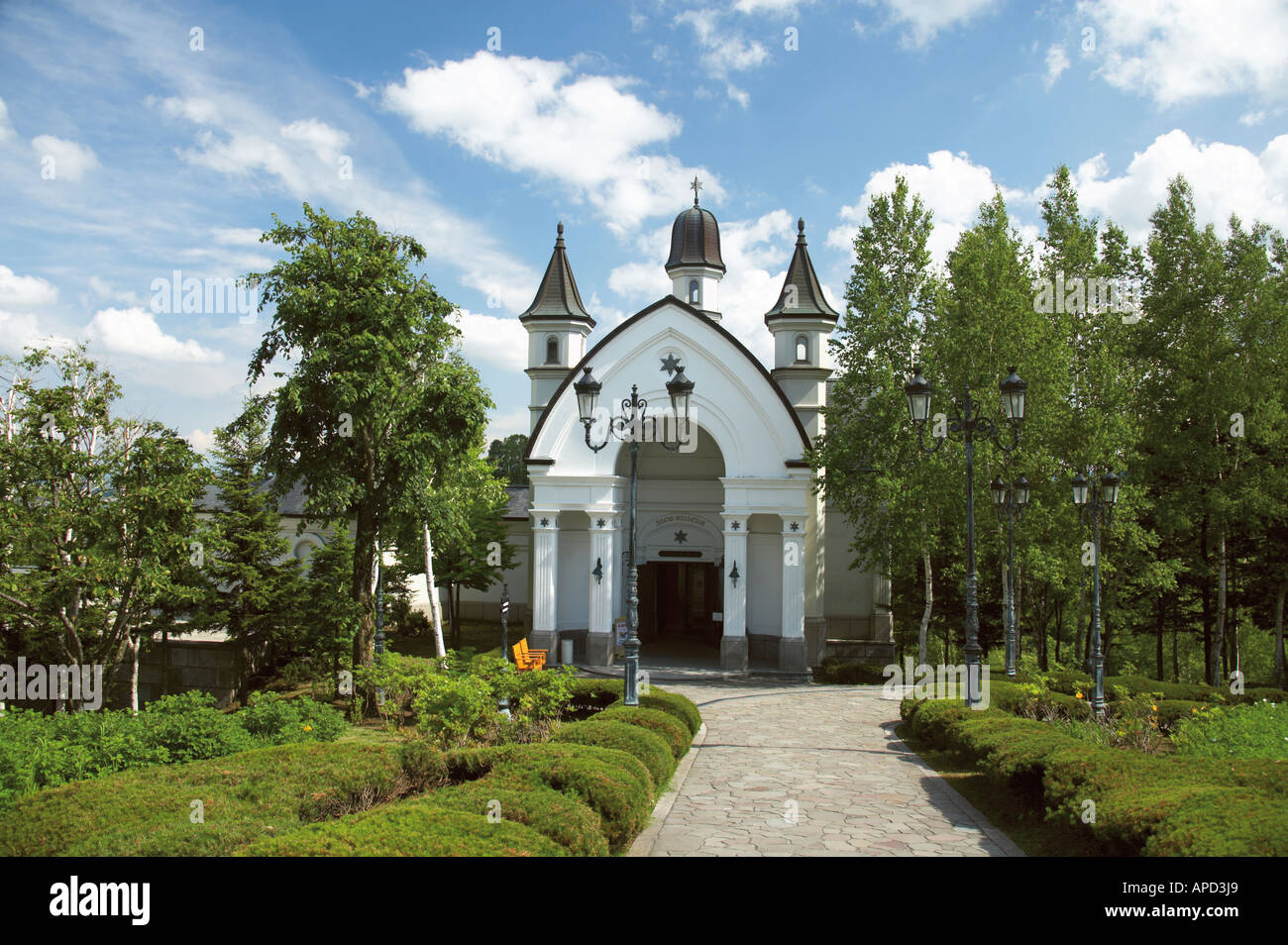 The Snow Crystal Museum Asahikawa Hokkaido Japan Stock Photo - Alamy