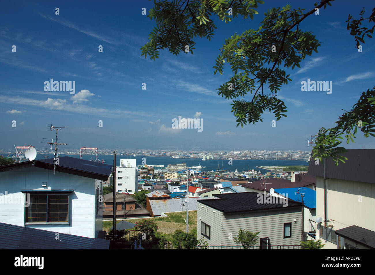 Hakodate Bay Hakodate Hokkaido Japan Stock Photo - Alamy
