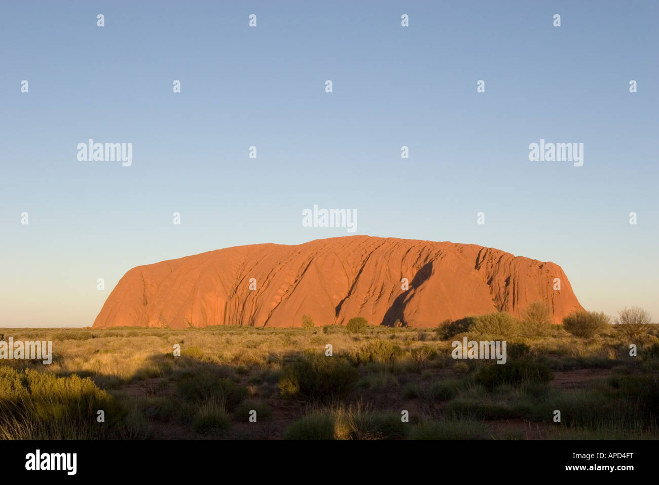 Sunset at Uluru - (Ayers Rock Stock Photo - Alamy