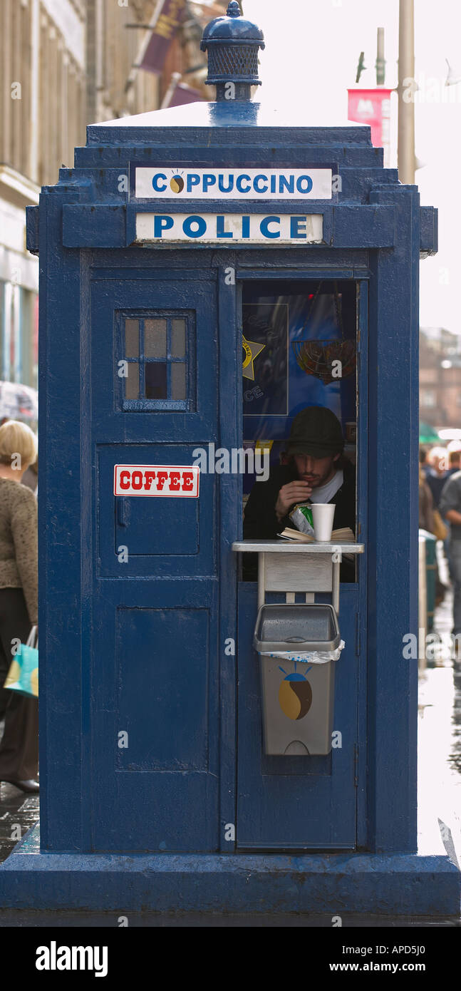Inside A British Police Box