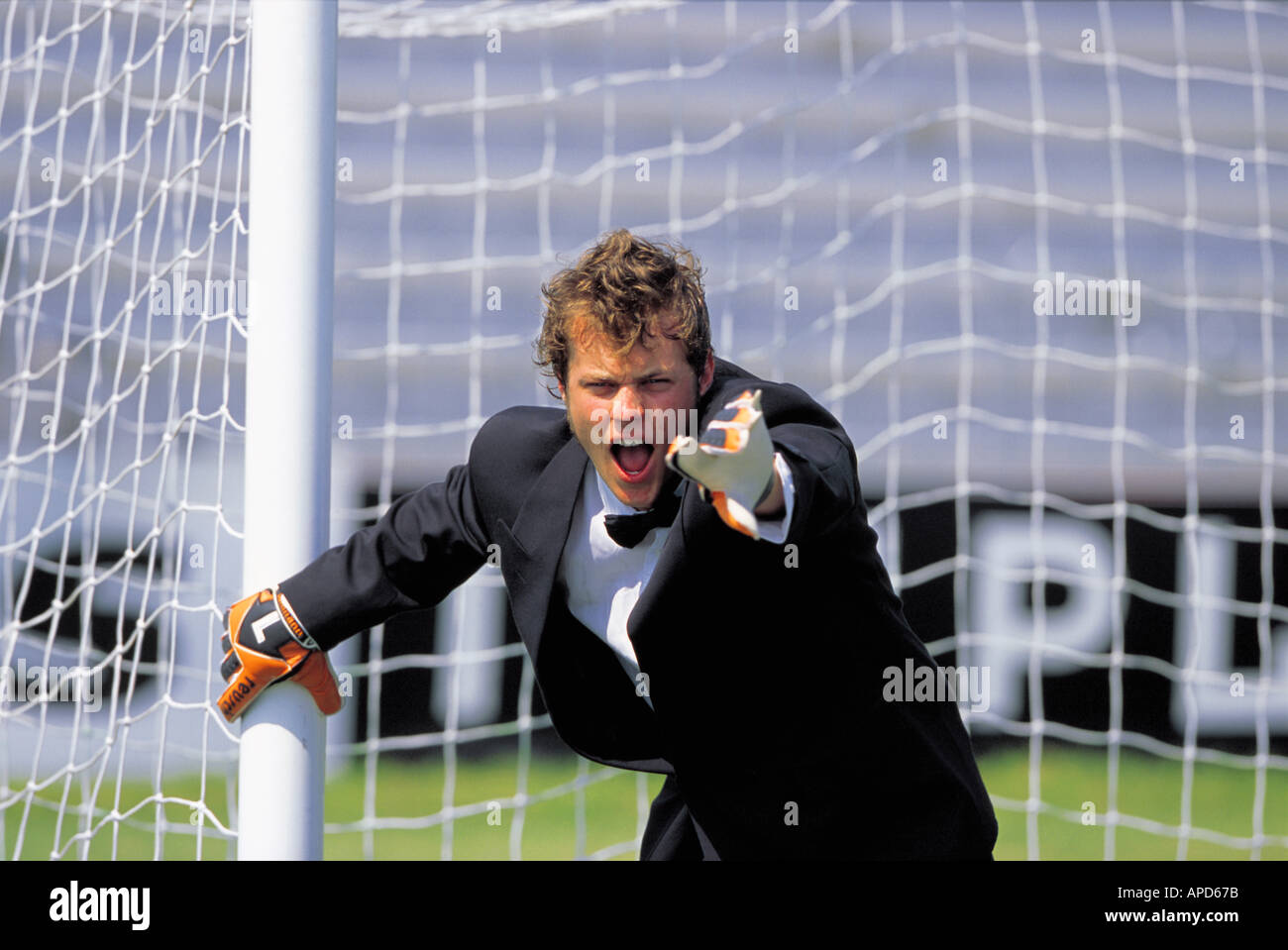 Soccer goalie goalkeeper hi-res stock photography and images - Alamy