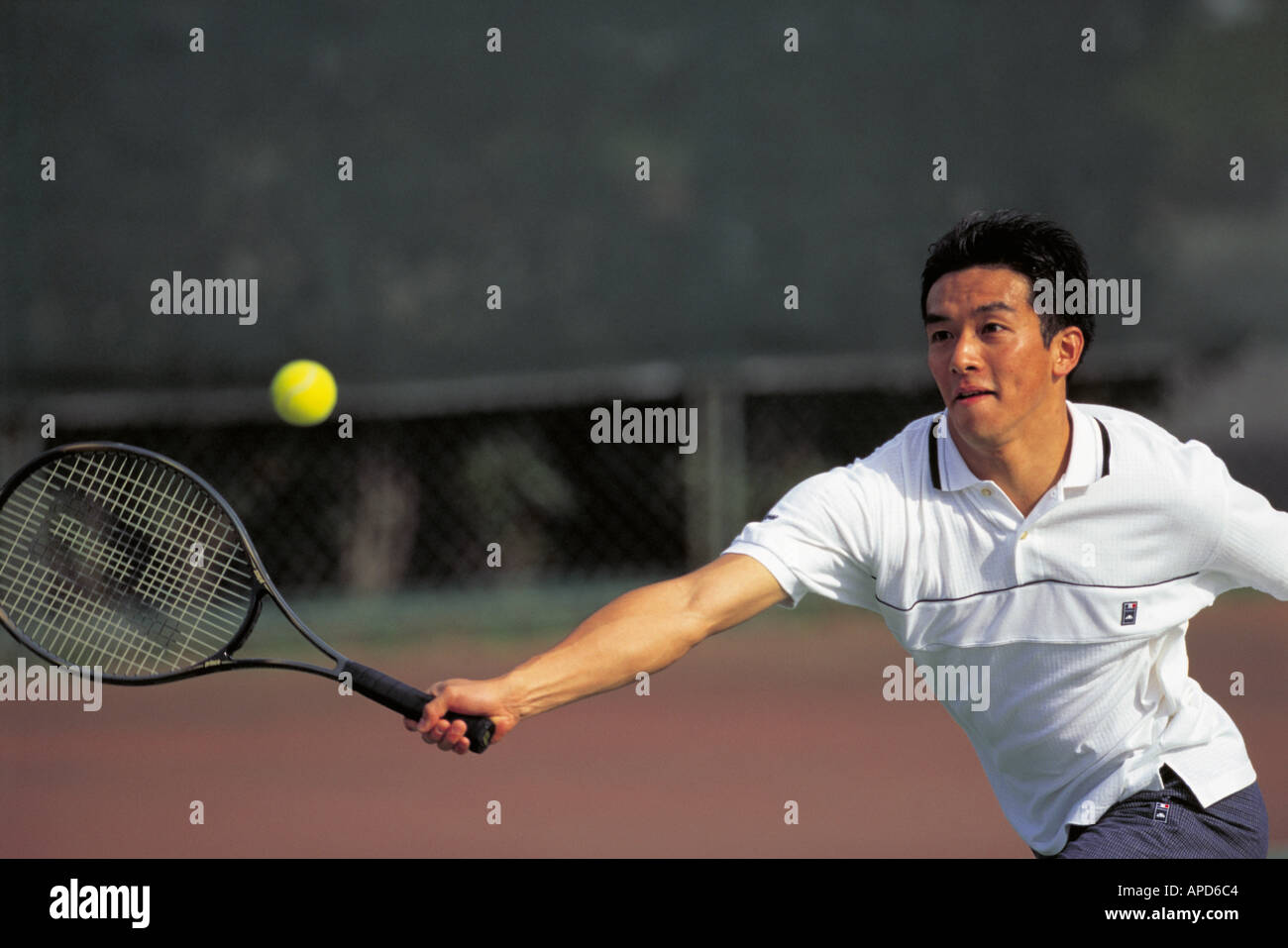 Sport Tennis Forehand Stock Photo - Alamy