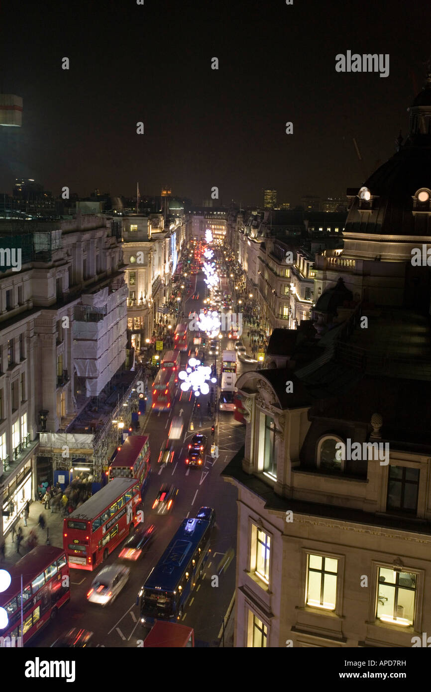 Roof top views of Regent Street London Stock Photo - Alamy