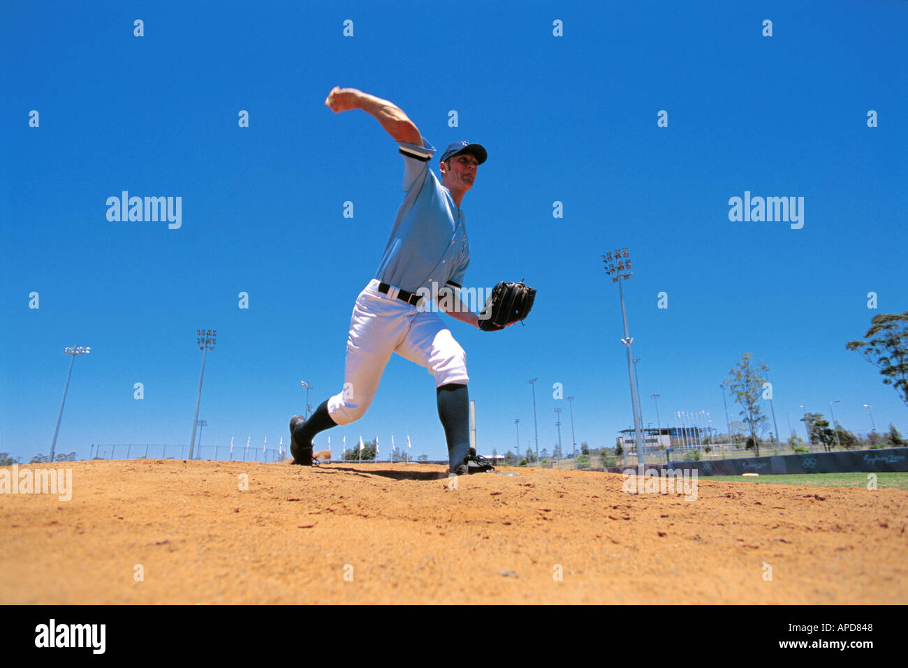 Male pitcher baseball hi-res stock photography and images - Alamy