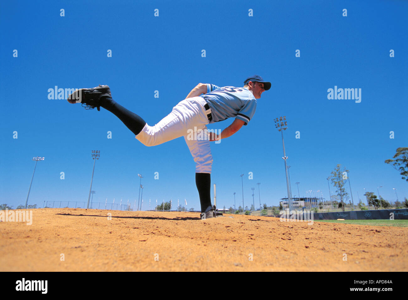 Male pitcher baseball hi-res stock photography and images - Alamy