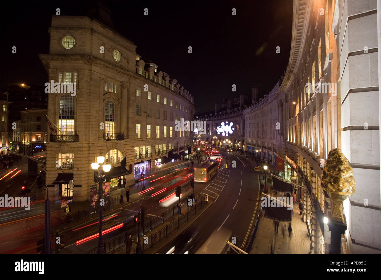 Roof top views of Regent Street London Stock Photo - Alamy