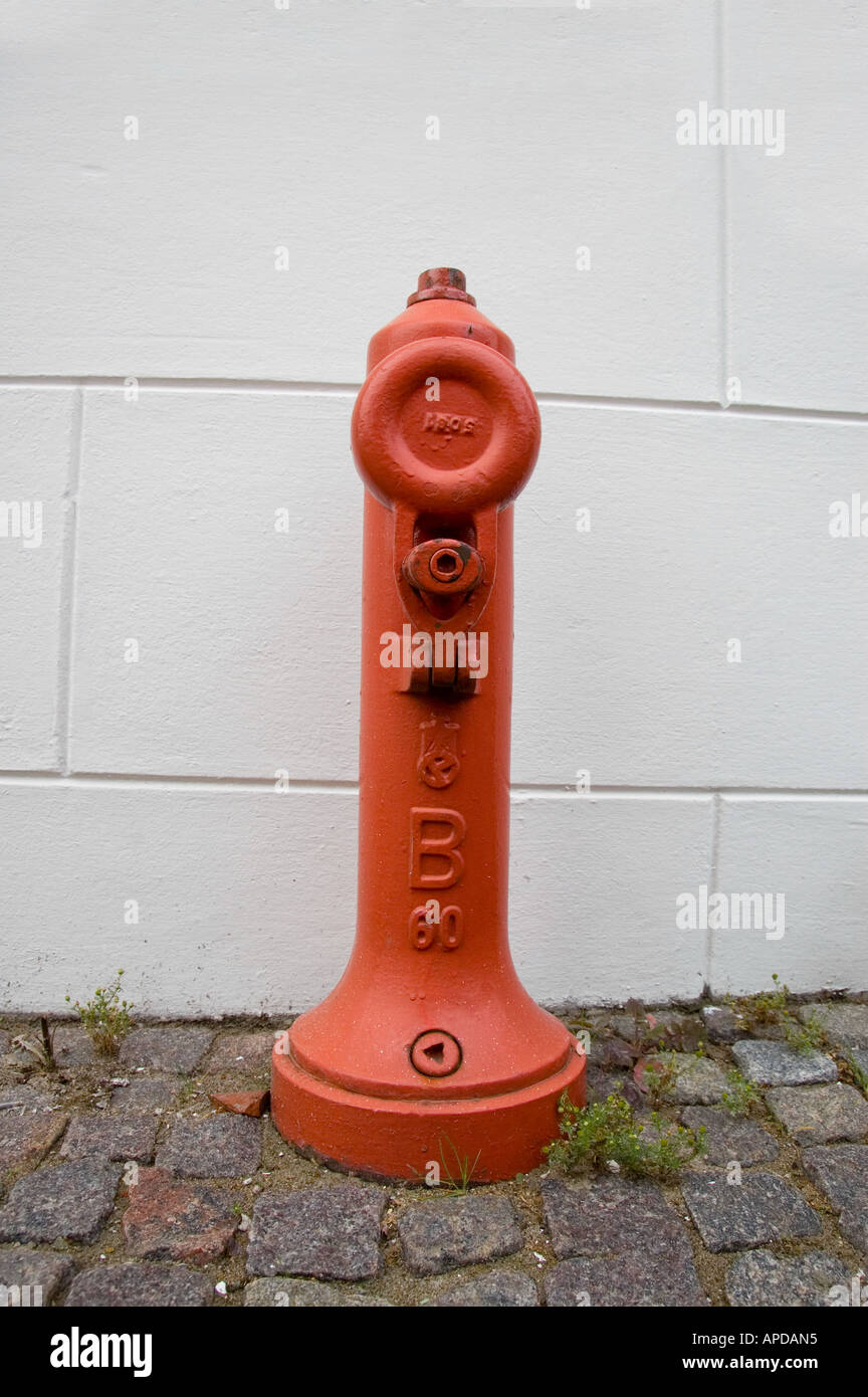 Danish Fire Hydrant Stock Photo - Alamy