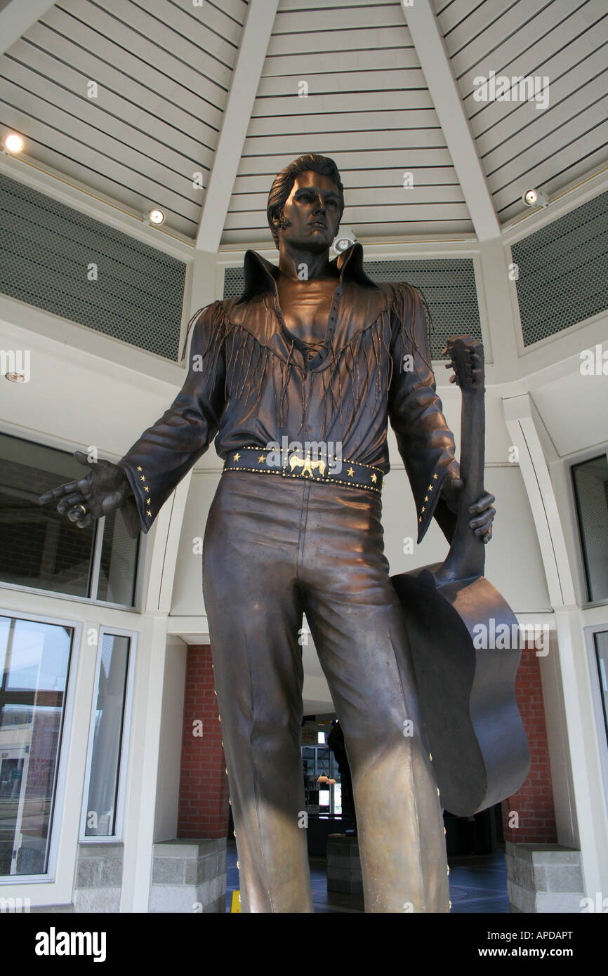 Statue Elvis Presley Memphis Tennessee High Resolution Stock ...