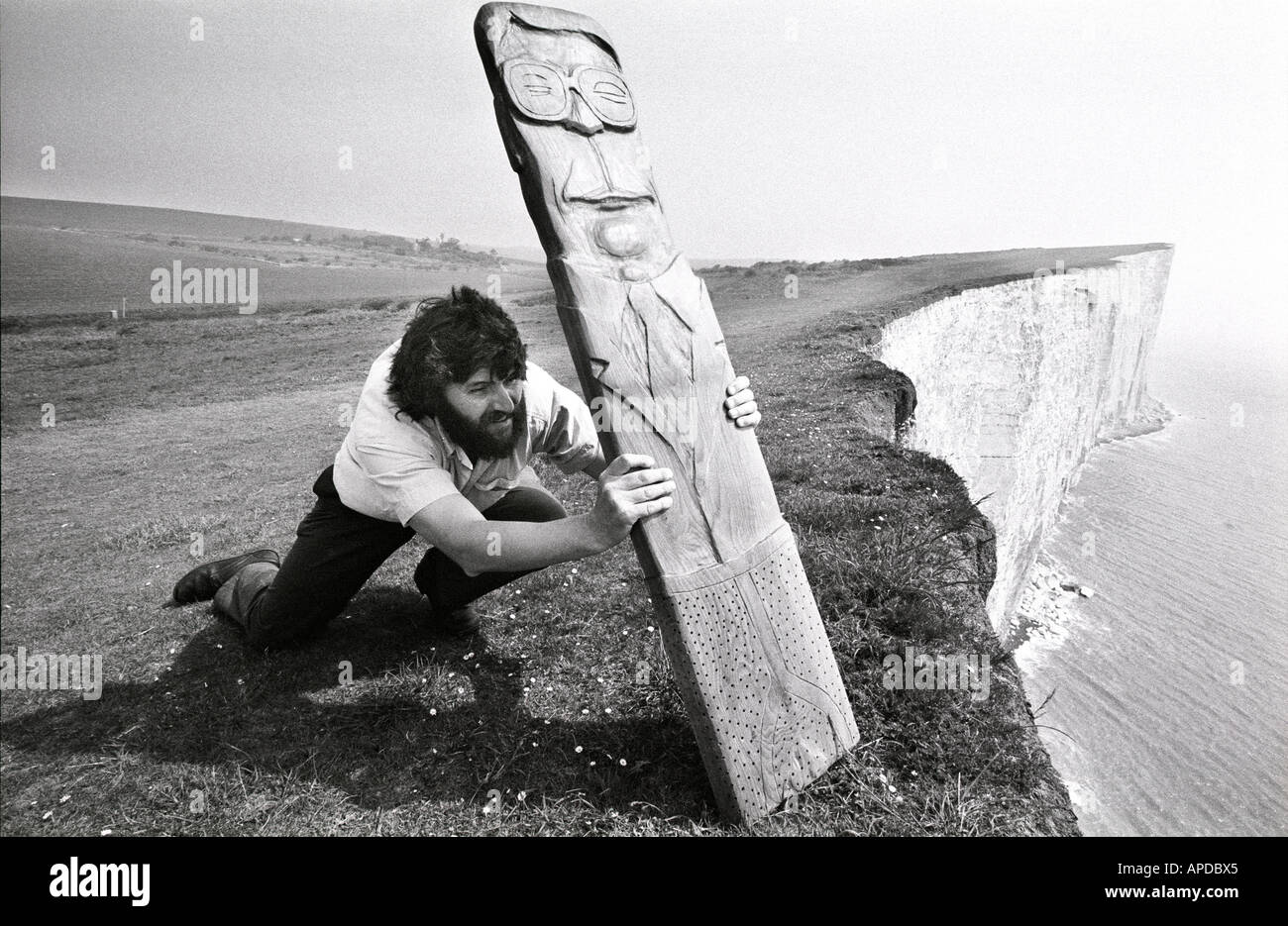 Guardian Cartoonist Steve Bell ponders throwing Plank Man his image of ...