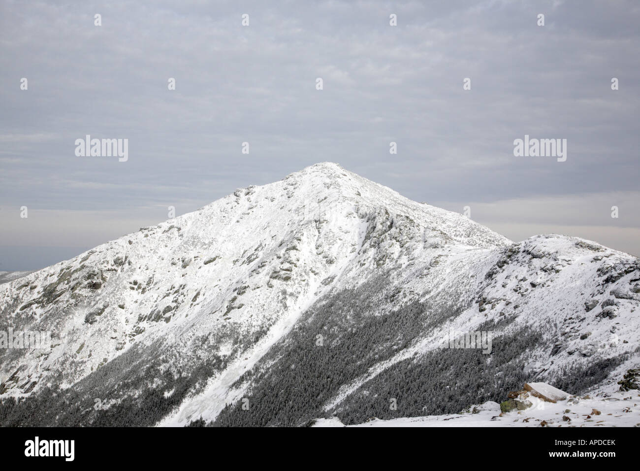 Appalachian Trail Mount Lincoln from the summit of Little Haystack ...