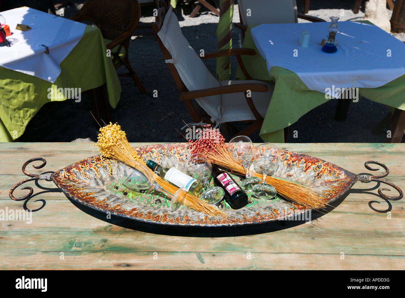 Seafront bar kato gouves north hi-res stock photography and images - Alamy