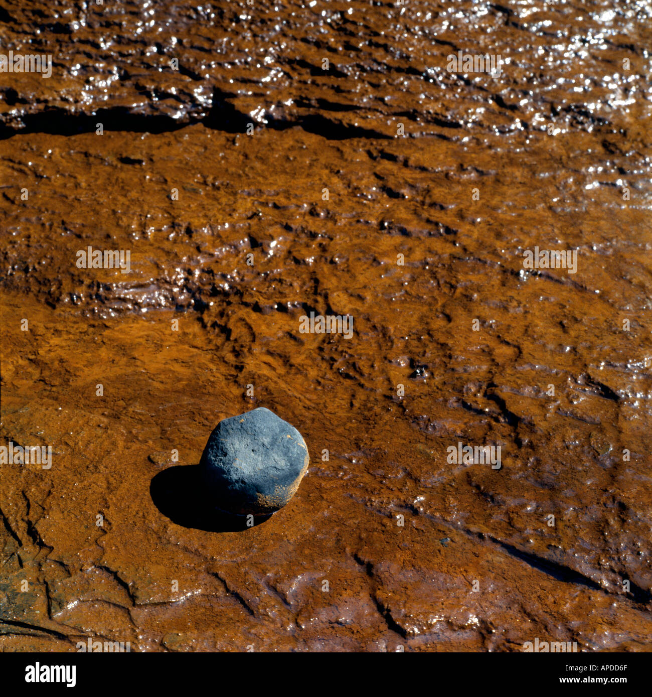 rock and water saltwick bay north yorkshire england Stock Photo - Alamy