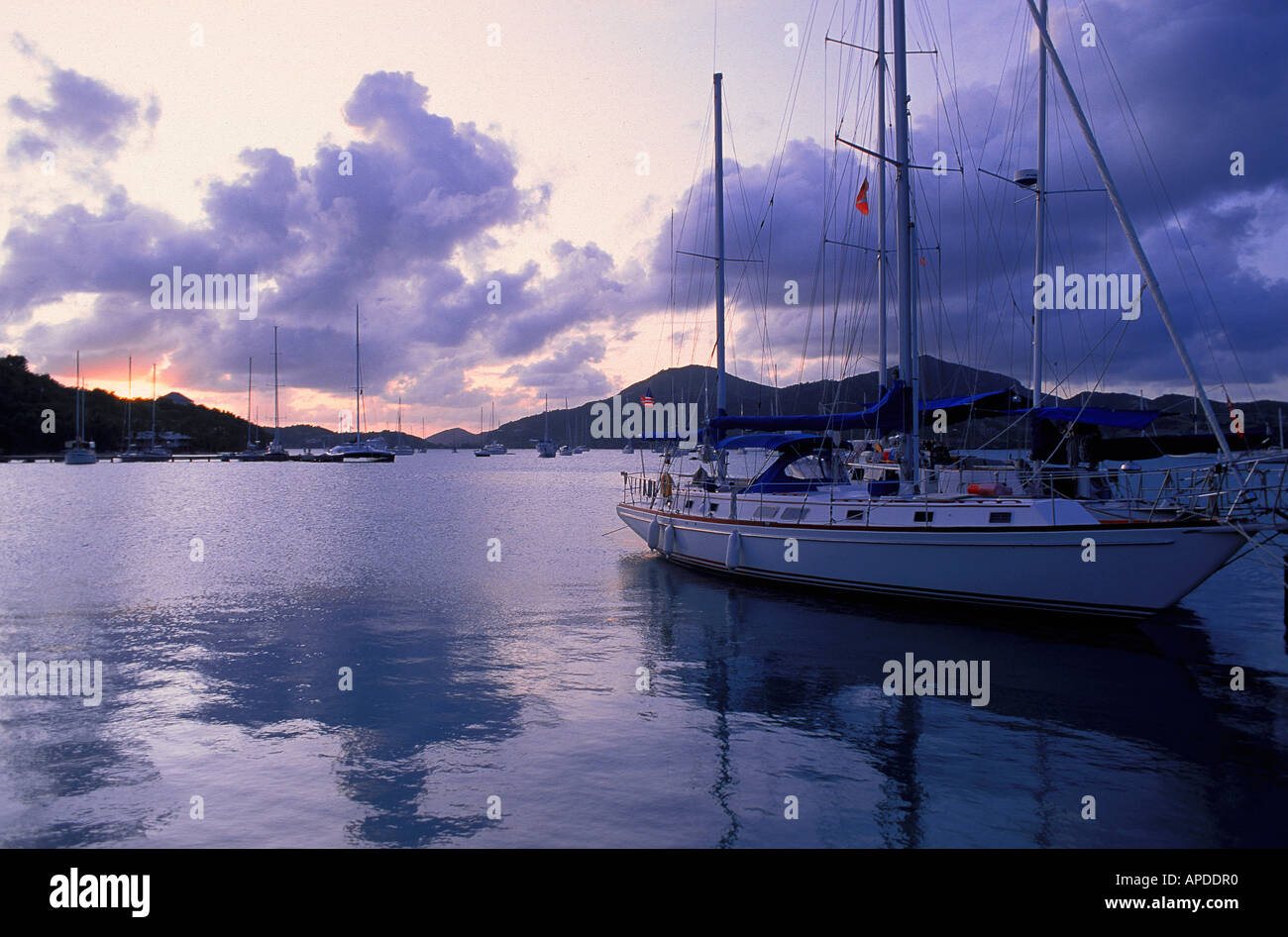 English Harbour, Antigua, Caribbean America Stock Photo - Alamy