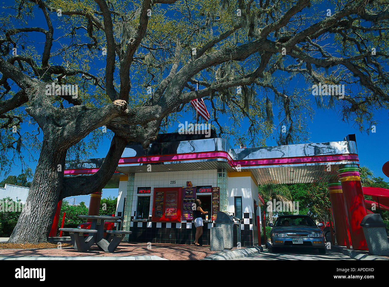 Drive In, Panama City Beach Florida, USA Stock Photo - Alamy