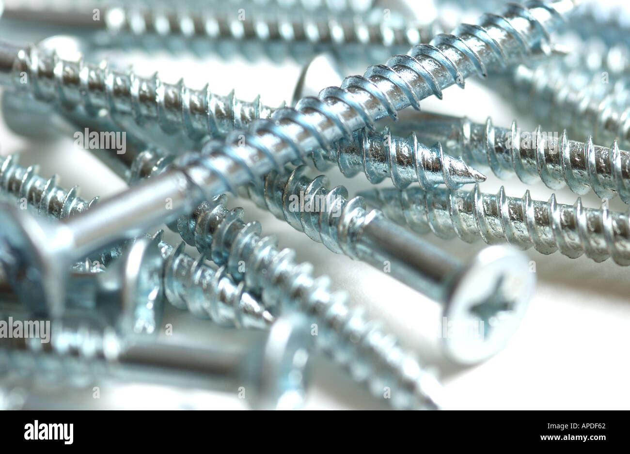 Close up of Posi drive screws screw Stock Photo - Alamy