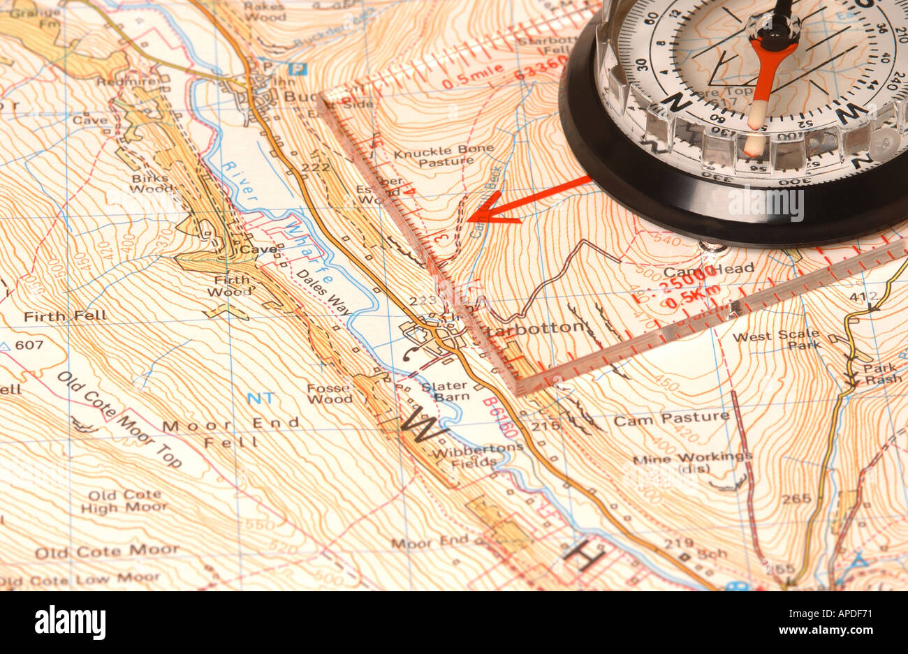 Walking map hi-res stock photography and images - Alamy