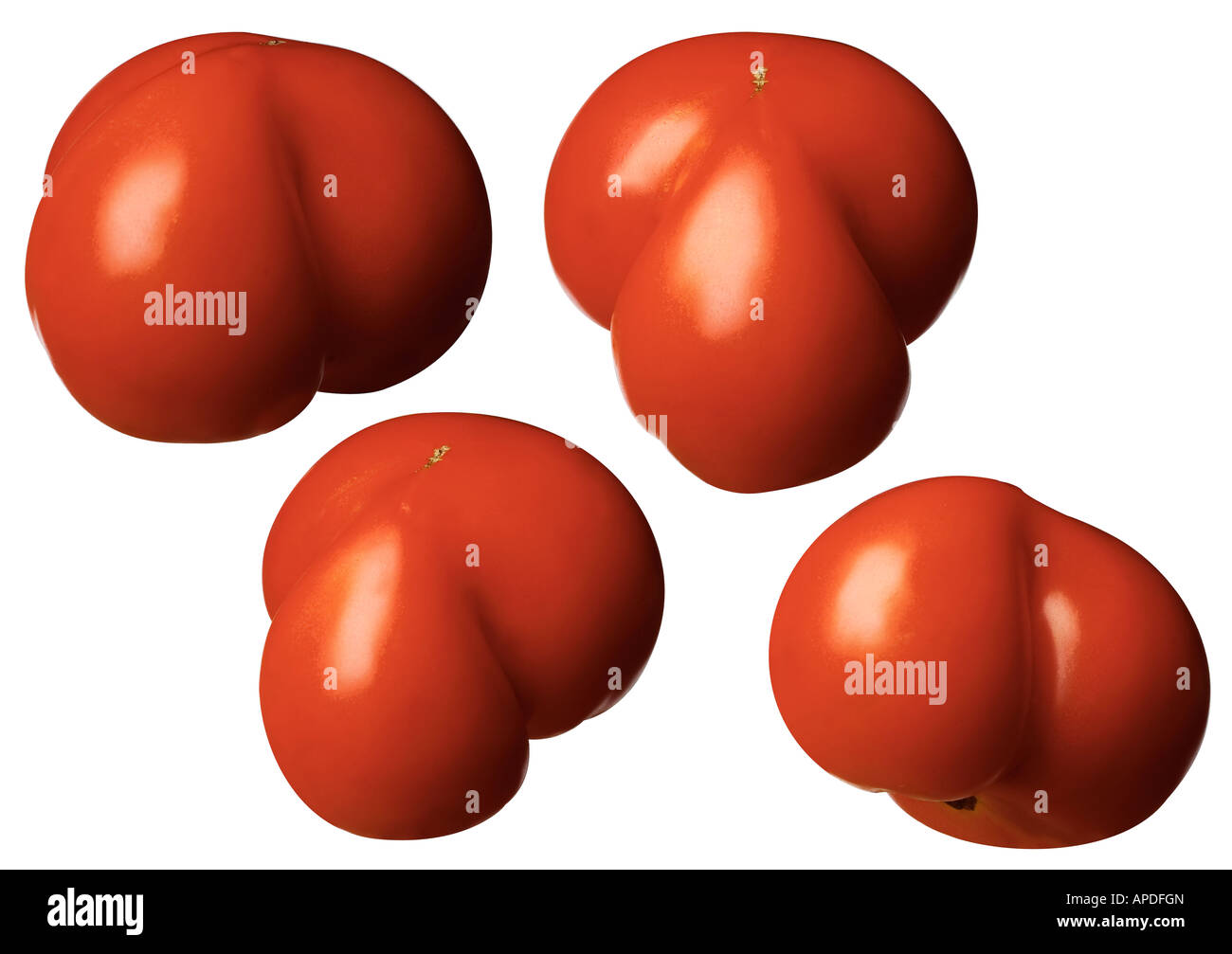 Happy funny cartoon red Cut Out Stock Images & Pictures - Alamy