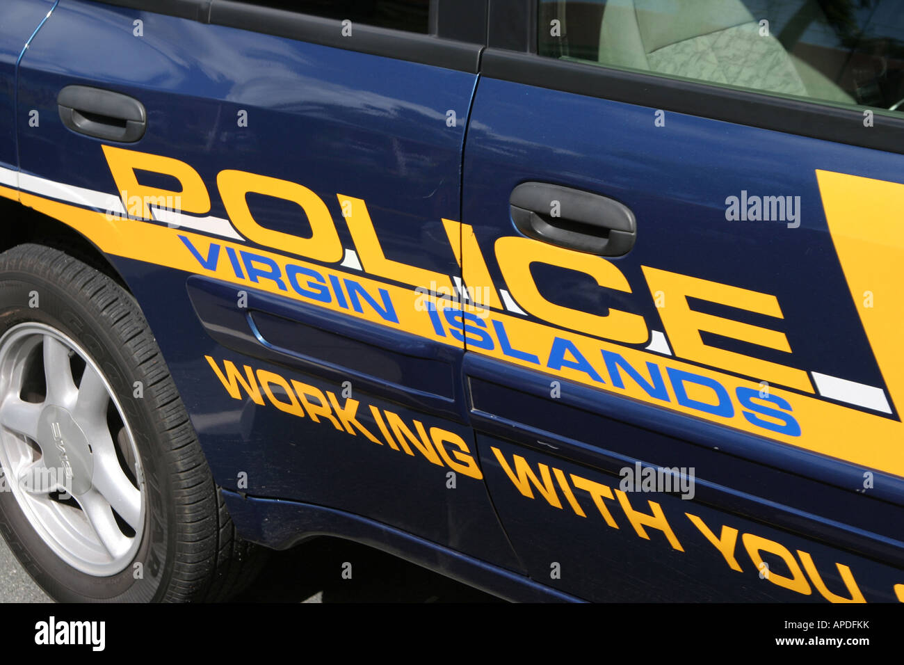 Virgin Islands Police Stock Photo - Alamy