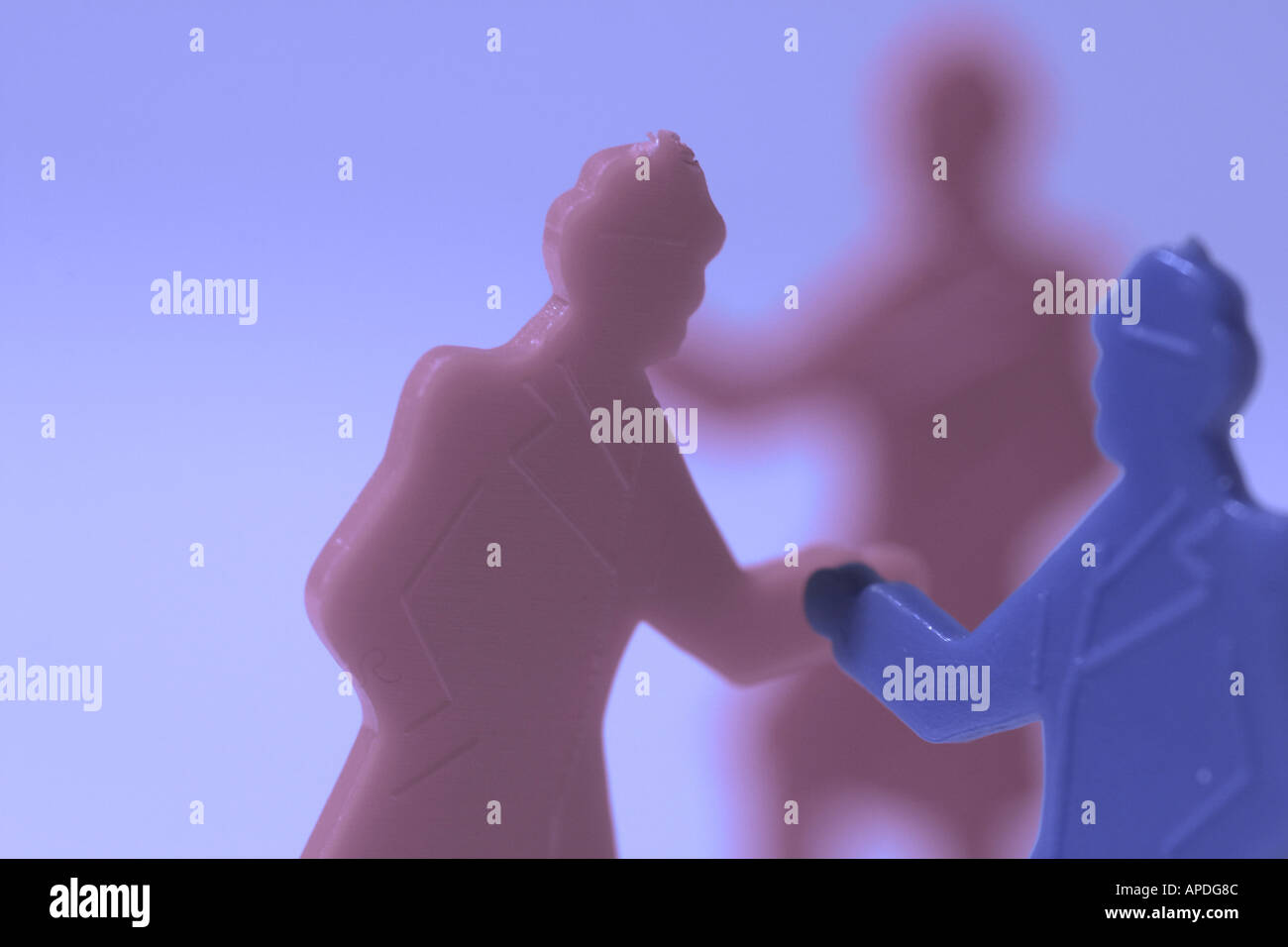 man being ignored Stock Photo - Alamy