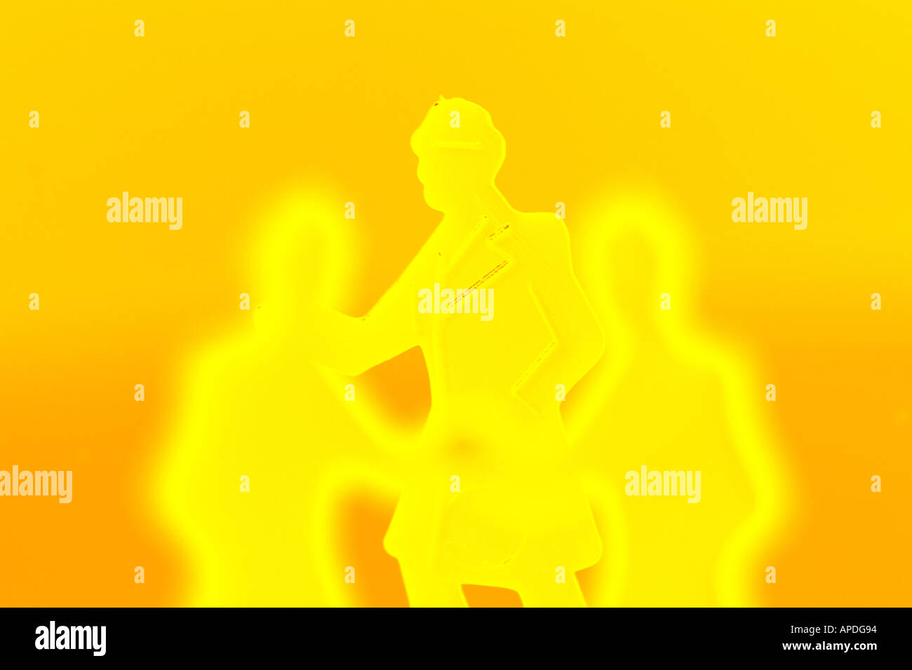 Yellow outlines hi-res stock photography and images - Alamy