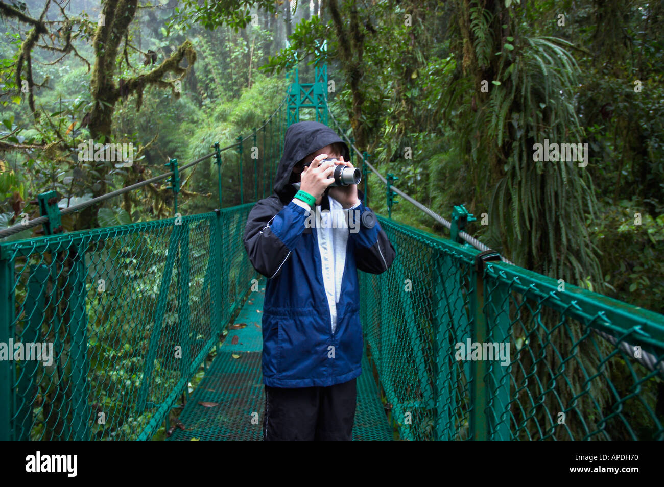 rainforest tourist Costa Rica Stock Photo - Alamy