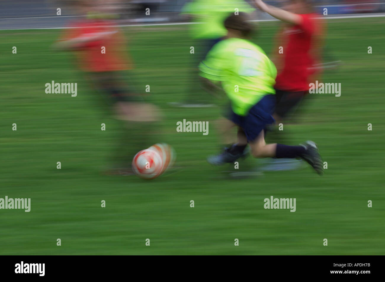 Football action shooting shoots kicking kicks color colour hi-res stock ...